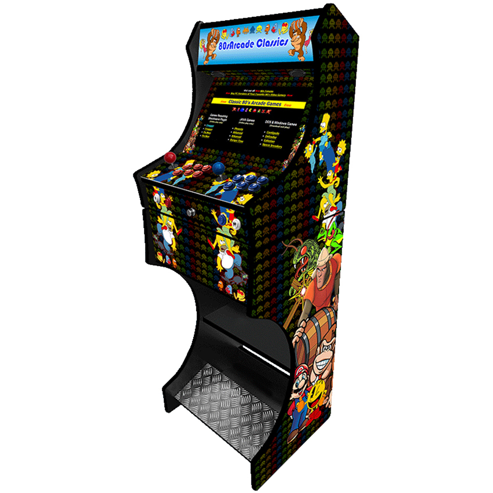 2 Player 80s Classic Themed multi games Arcade Machine - Arcade Geeks